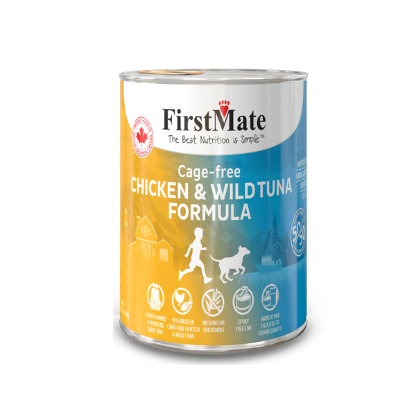 First Mate 50/50 Chicken & Tuna Formula Canned Food – The Hipster Hound